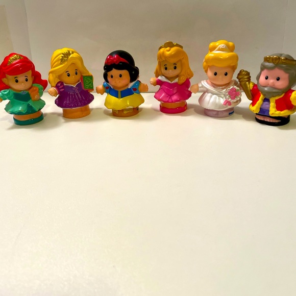 Fisher-Price | Toys | Little People Set Of Six Figures Including Ariel ...